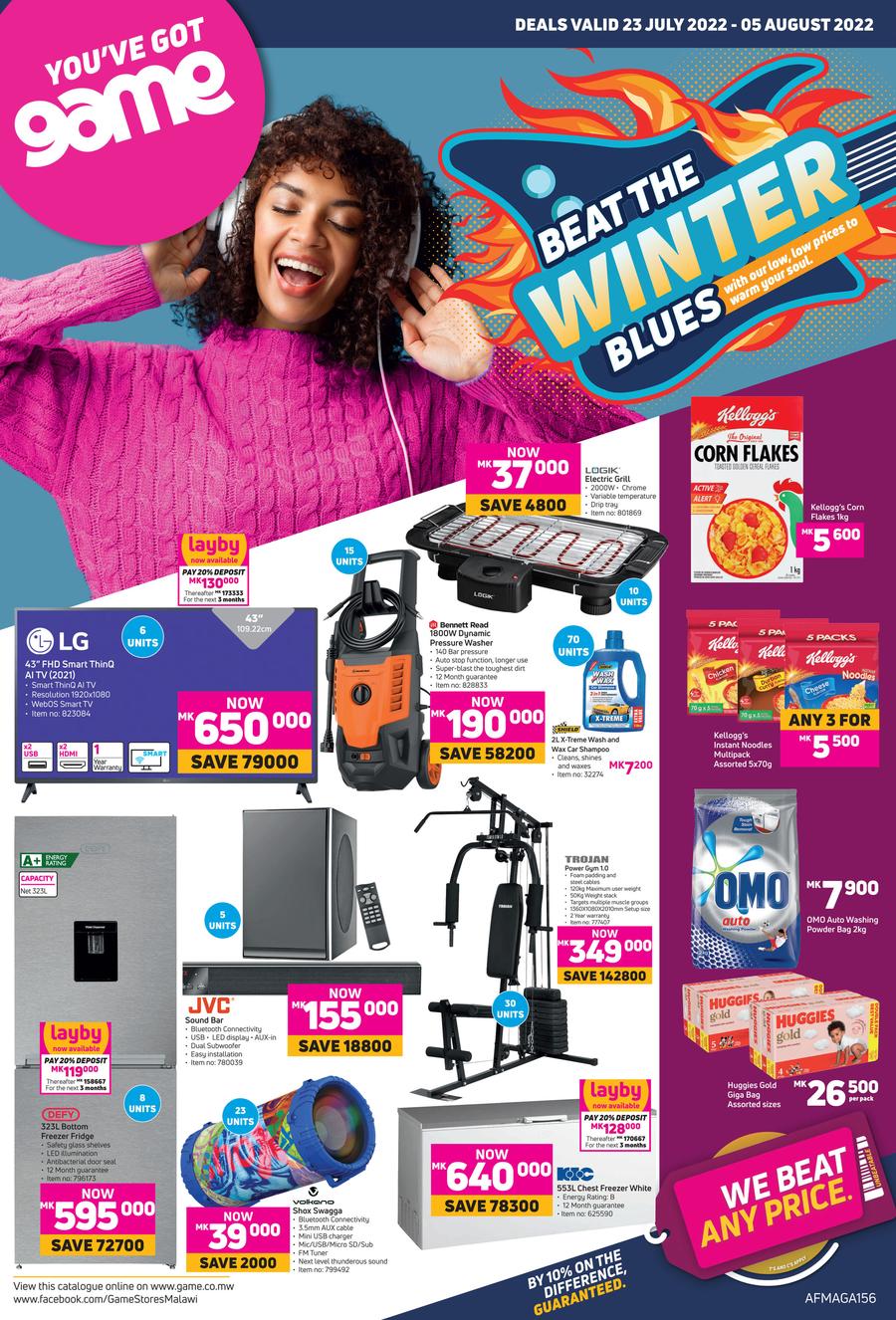 Game Malawi : Beat The Winter Blues (23 July - 5 August 2022) — m ...