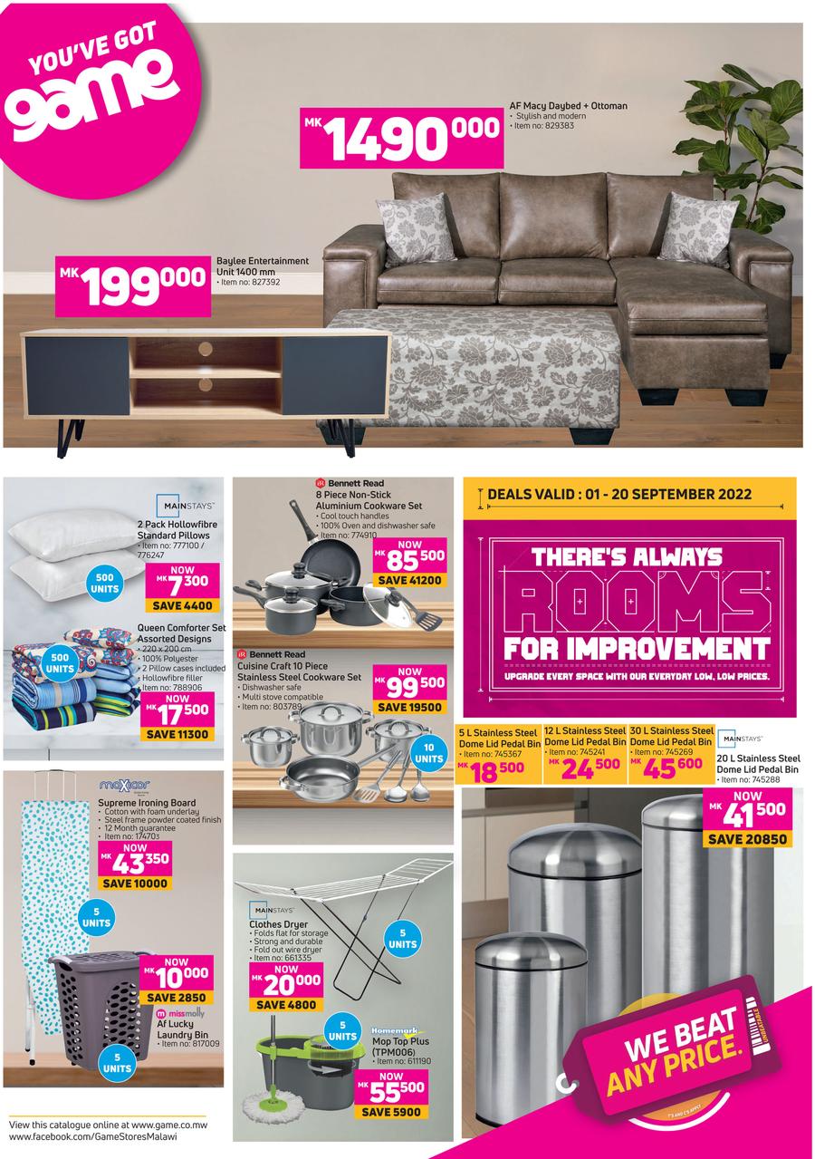 Game Malawi : There's Always Room For Improvement (1 September - 20 ...