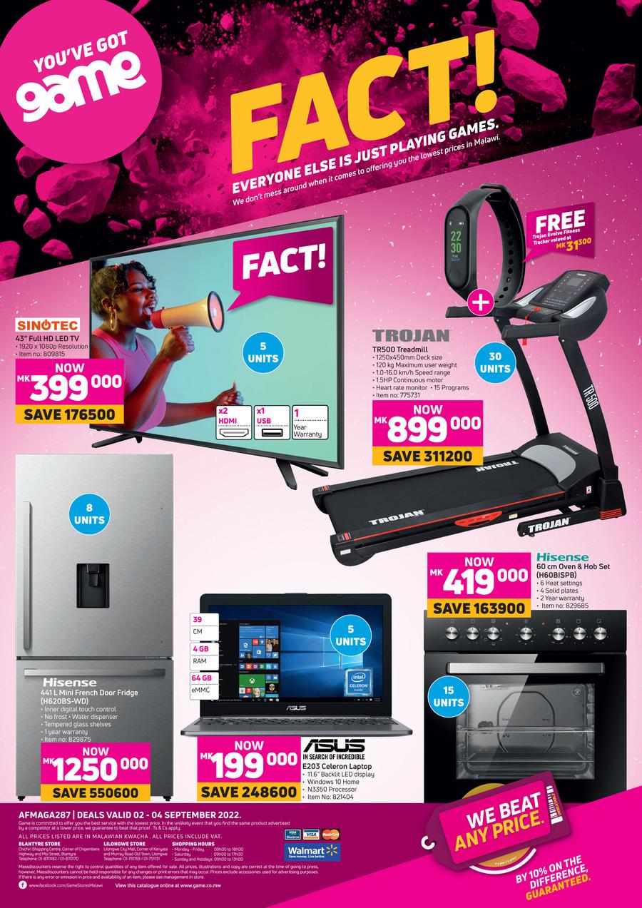 Game Malawi : Fact! Everyone Else Is Just Playing Games (2 September ...