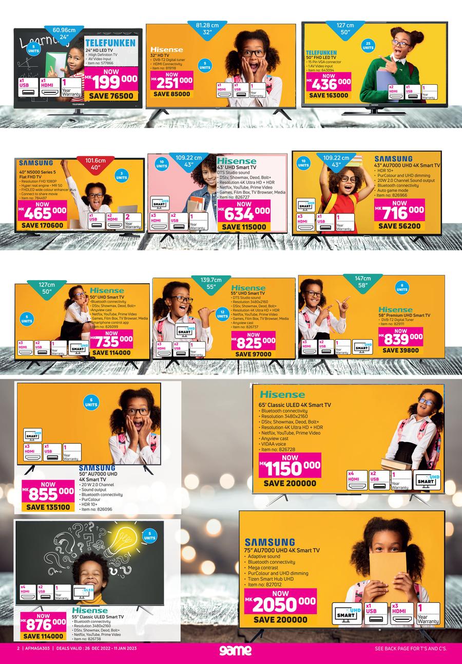 Game Malawi : It's Twenty Twenty Spree (26 December 2022 - 11 January ...