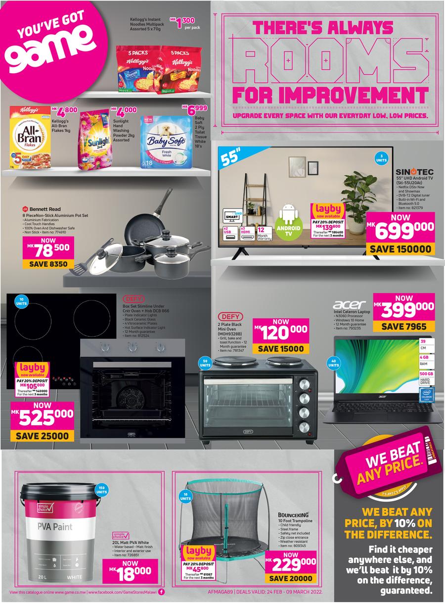 Game Malawi : There's Always Room For Improvement (24 February - 9 ...