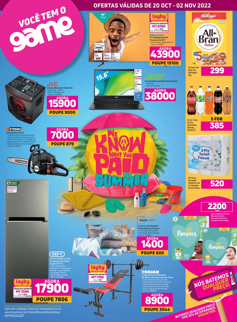 Game Mozambique : We Know What You Paid Last Summer (20 October - 2 ...