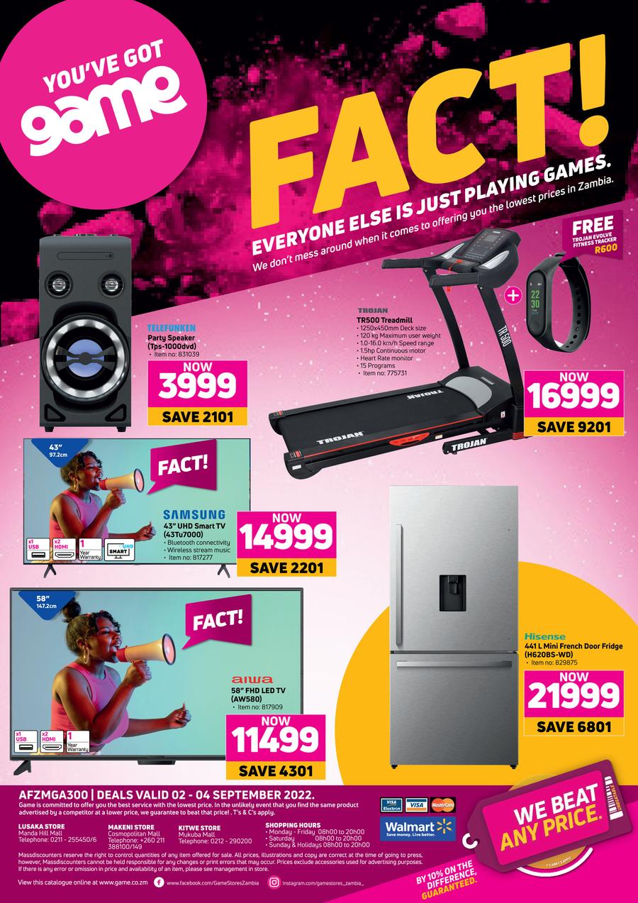 Game Zambia : Fact! Everyone Else Is Just Playing Games (2 September ...