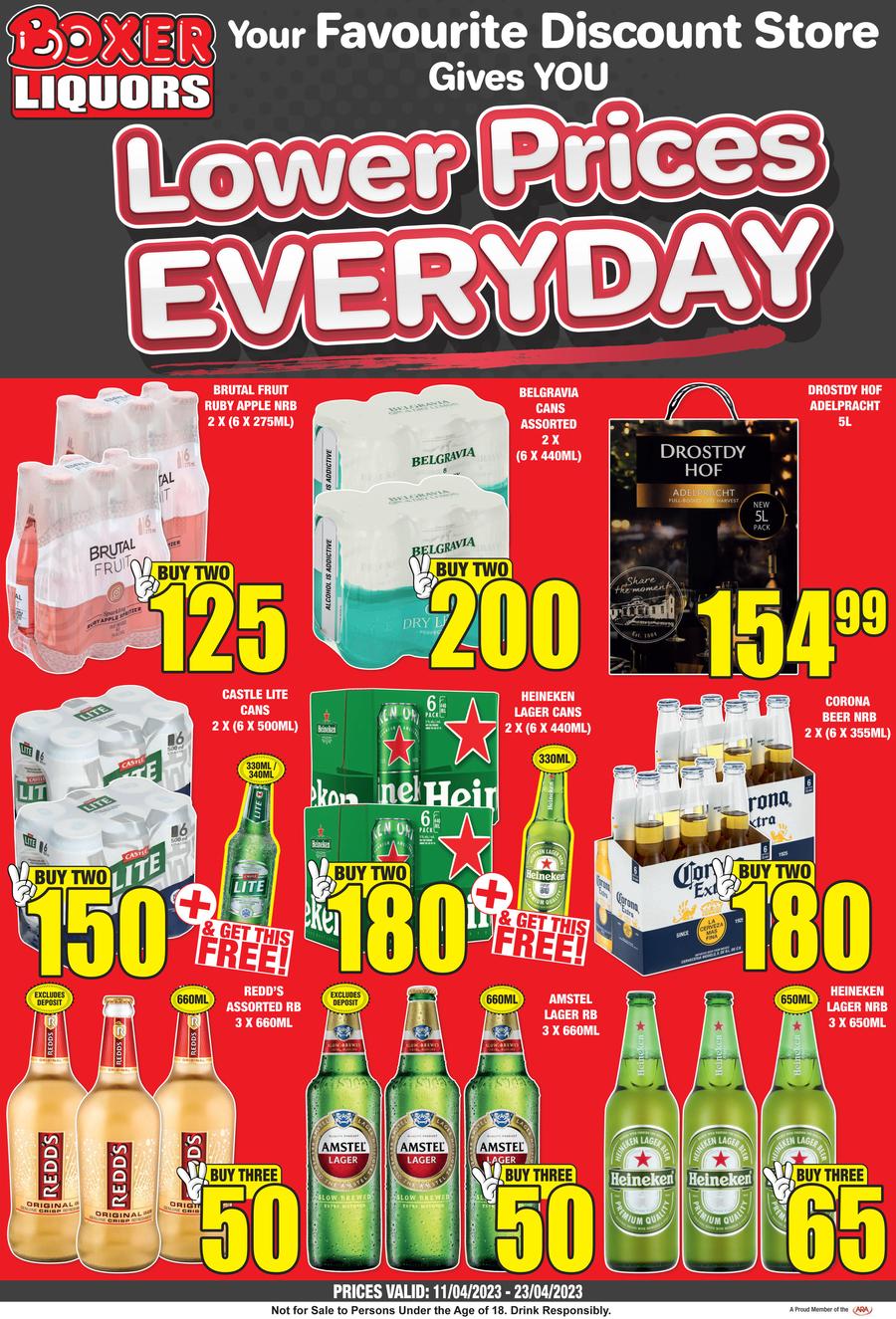 Boxer Liquor Free State & North West : Lower Prices Everyday (11 April ...