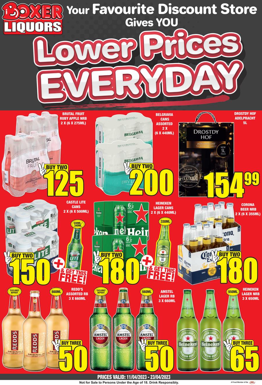 Boxer Liquor KwaZulu-Natal : Lower Prices Everyday (11 April - 23 April ...