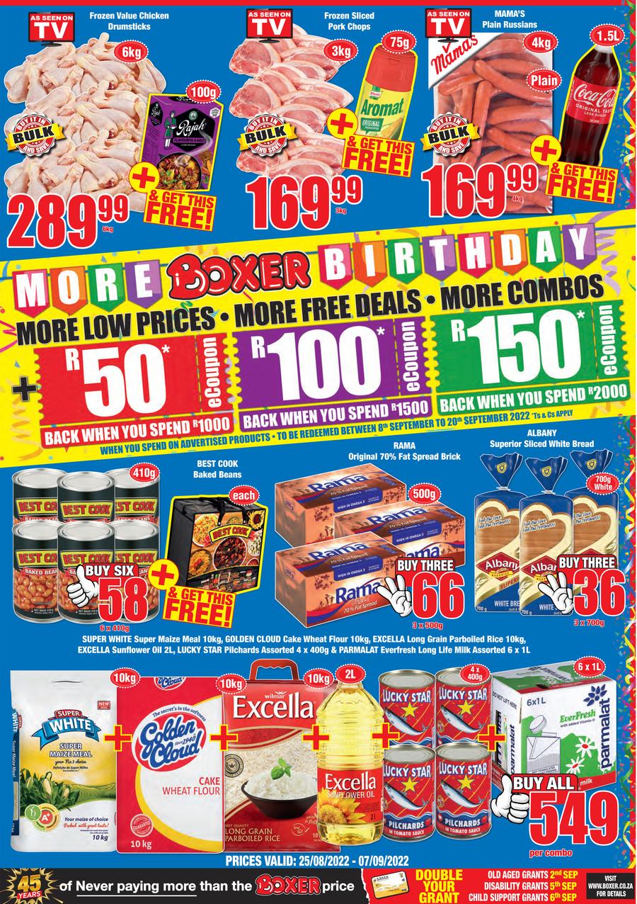 Boxer Super Stores Gauteng : More Boxer Birthday (25 August - 7 ...