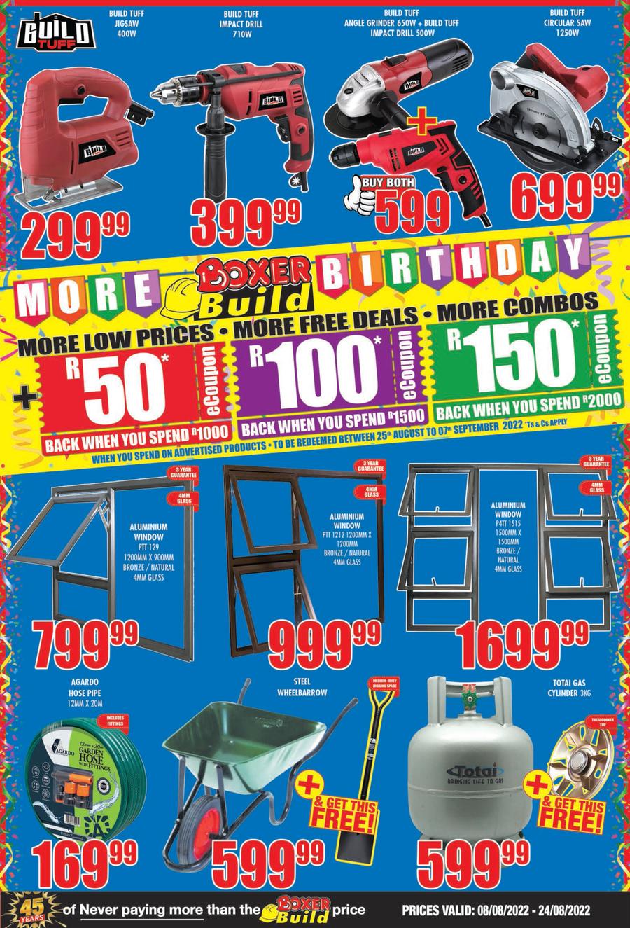 Boxer Build Eastern Cape : More Boxer Build Birthday (8 August - 24 ...