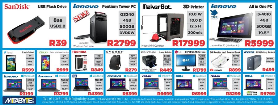 Mitabyte ( 26 Jan - 31 Jan 2015 ) — m.guzzle.co.za