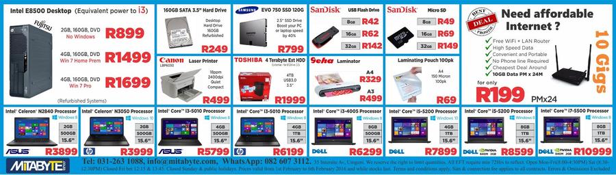 Mitabyte (01 Feb - 06 Feb 2016) — m.guzzle.co.za