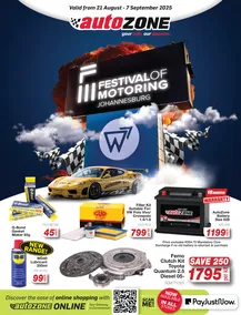 AutoZone Gauteng Specials | October 2025 Latest Catalogues | Guzzle
