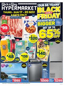 Pick n Pay Hypermarket Eastern Cape : Early Black Friday Deals (17 ...