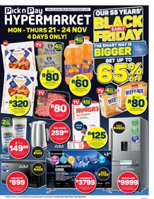 Pick n Pay Hypermarket Gauteng, North West & Free State : Early Black ...