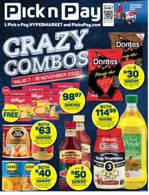 Pick n Pay : Crazy Combos (07 November - 16 November 2022) — www.guzzle ...