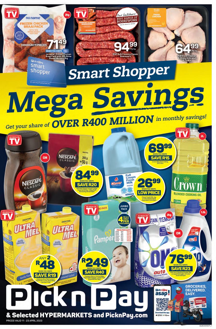 Pick n Pay Western Cape : Mega Savings (11 April - 23 April 2023) — m ...