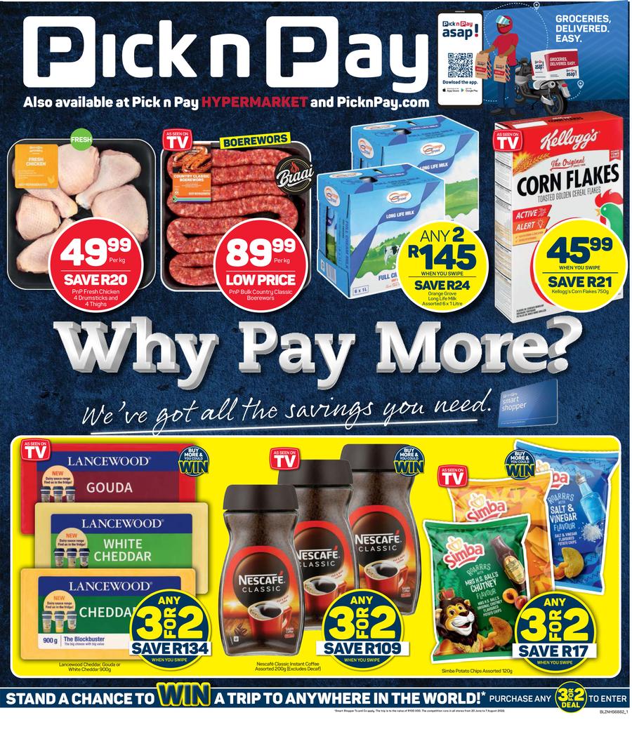 Pick n Pay KwaZulu-Natal : Why Pay More (04 July - 10 July 2022) — m ...
