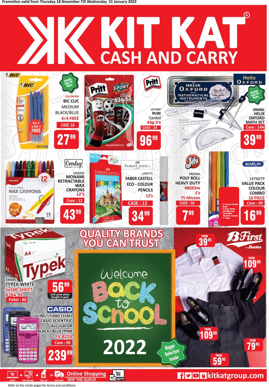 Kit Kat Cash And Carry : Back To School (18 November - 31 January 2022 ...