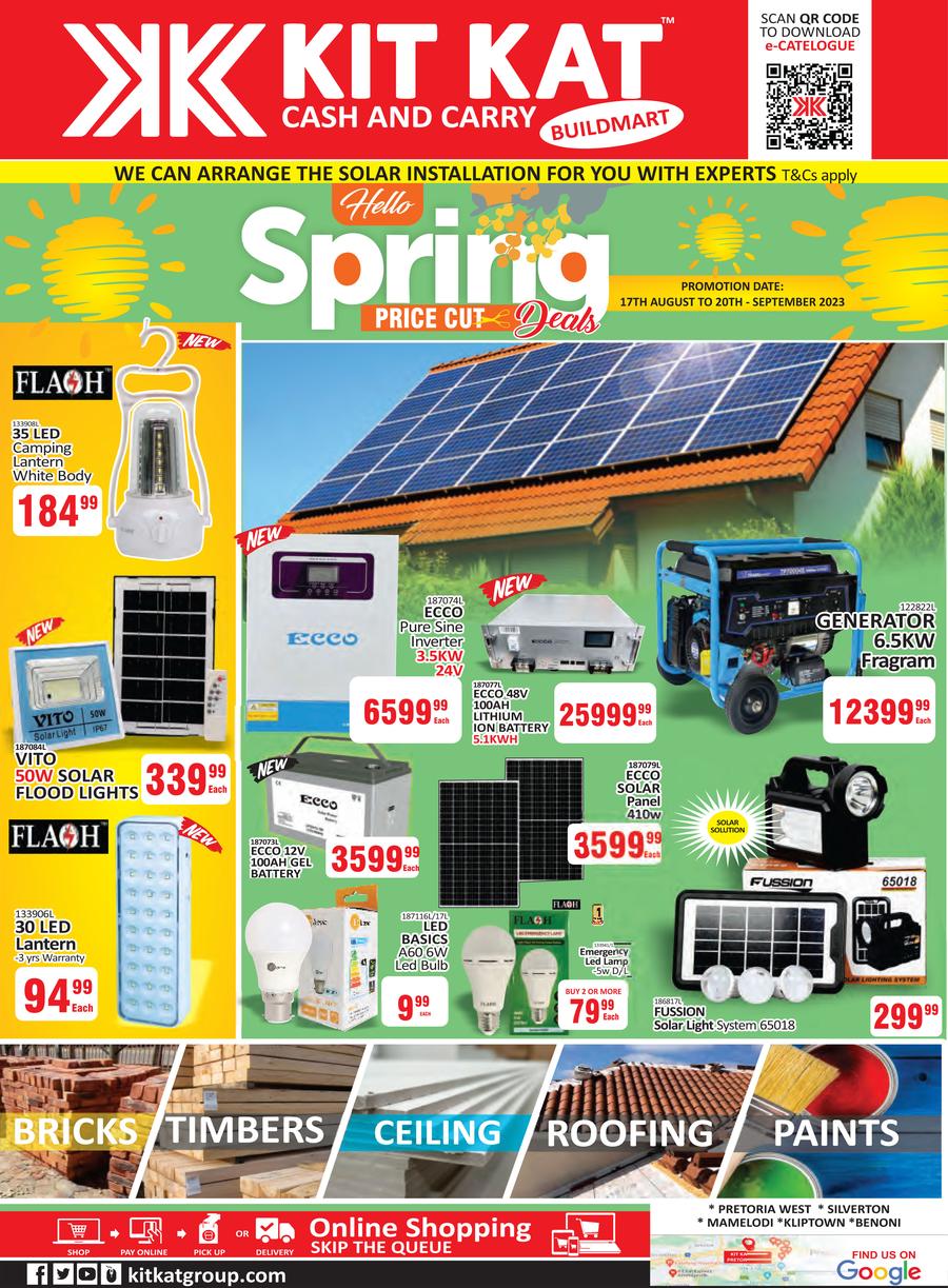 Kit Kat Build Mart : Hello Spring (17 August - 20 September 2023) — m ...