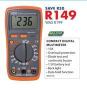 Special Major Tech Compact Digital Multimeter MTD10 — www.guzzle.co.za
