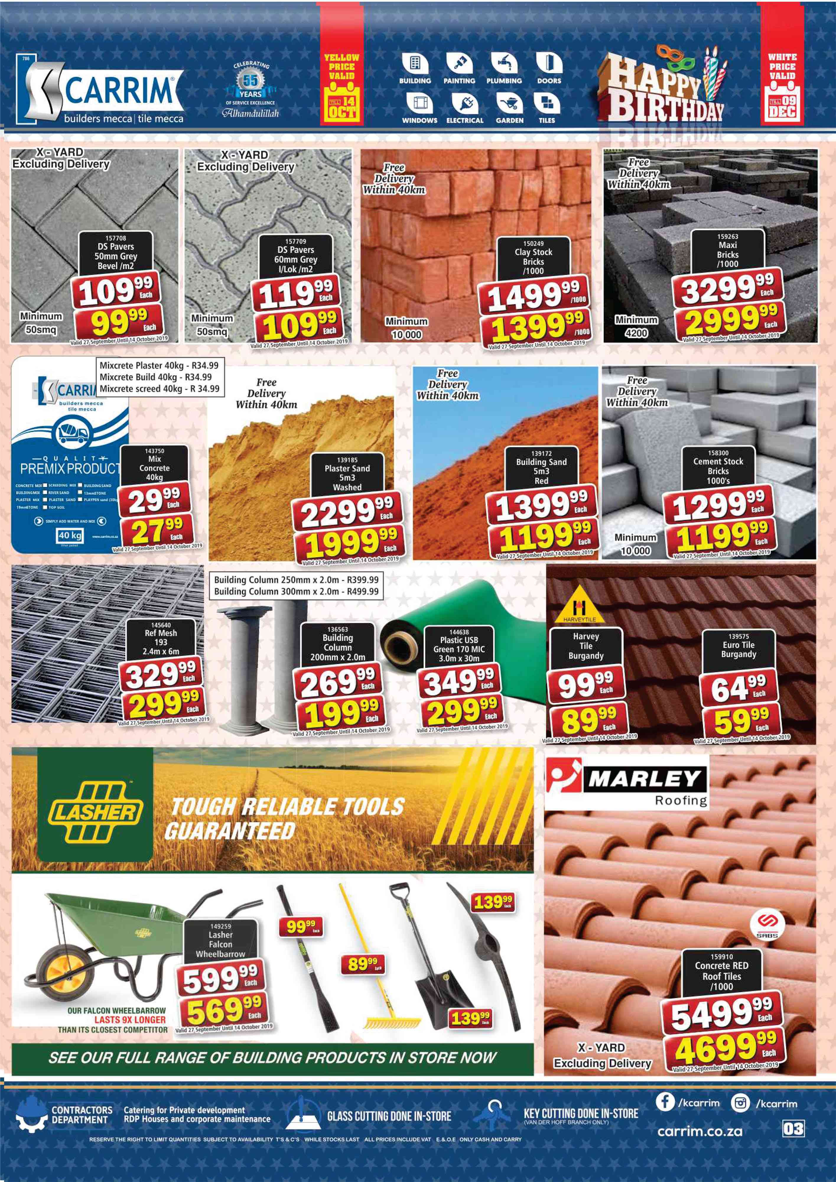 Special Maxi Bricks-Per 1000 — www.guzzle.co.za