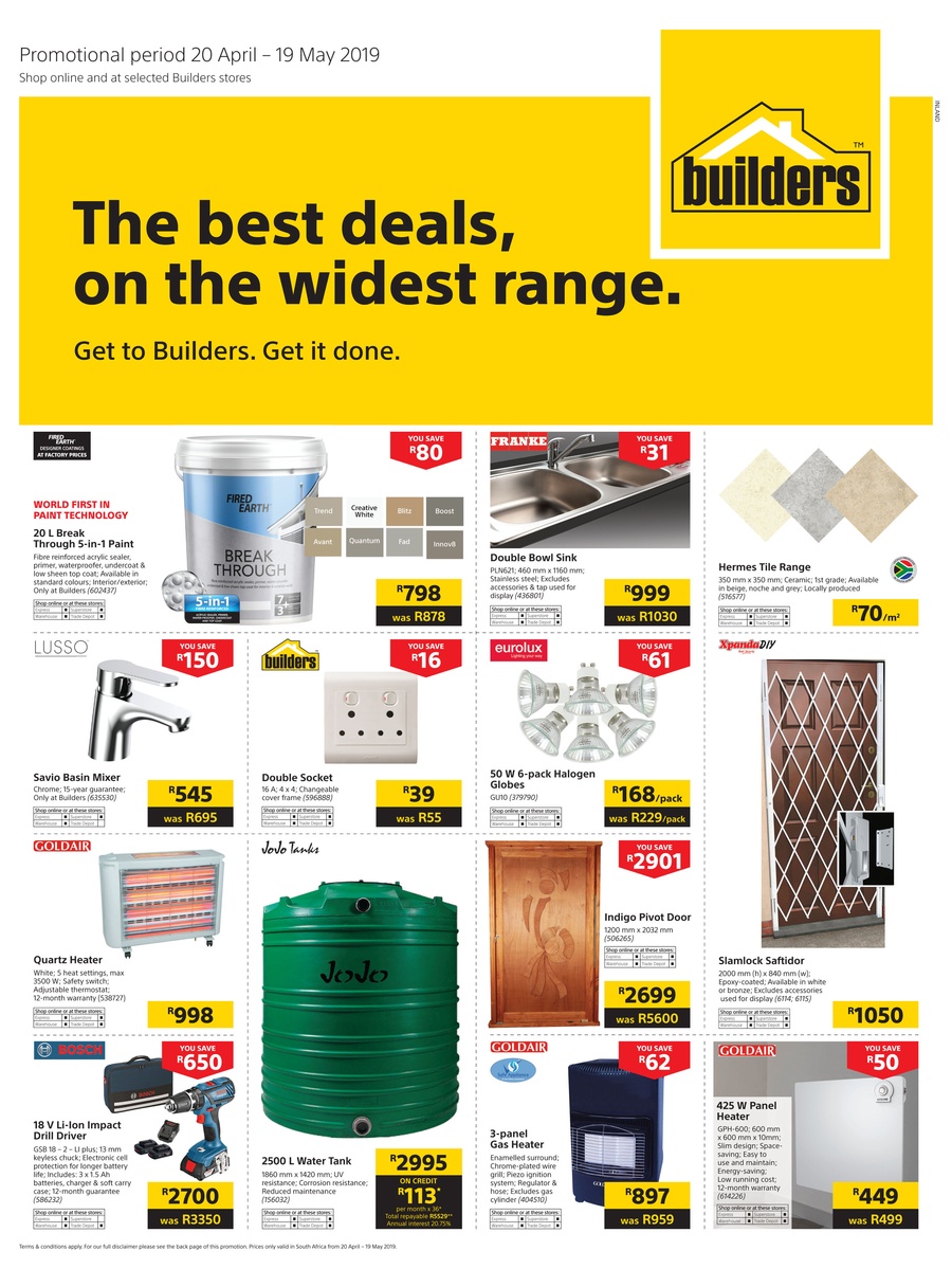 Builders Superstore Inland : The Best Deals On The Widest Range (20 Apr ...