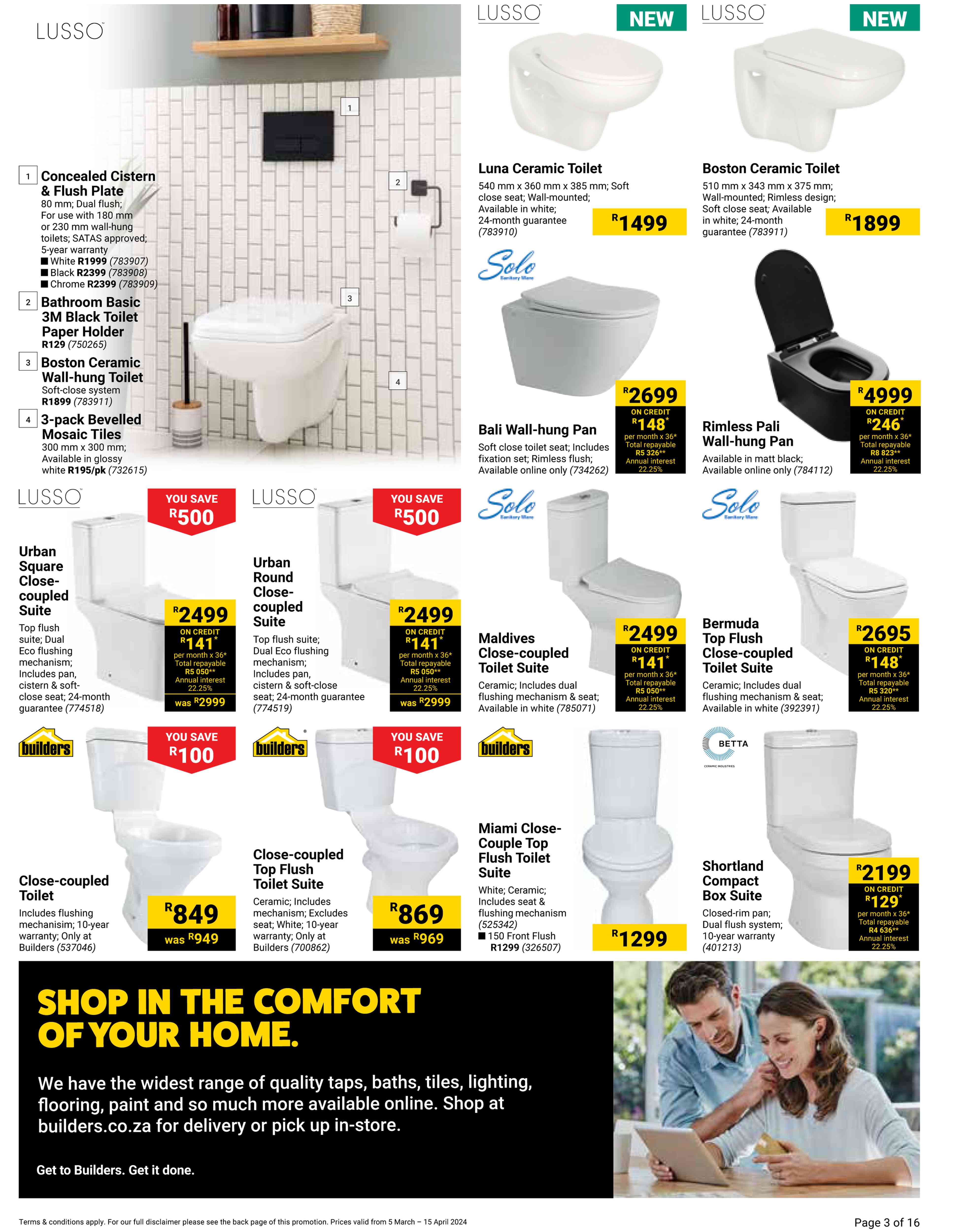 DIY Specials | Catalogue | SA Promotional Leaflets | Builders