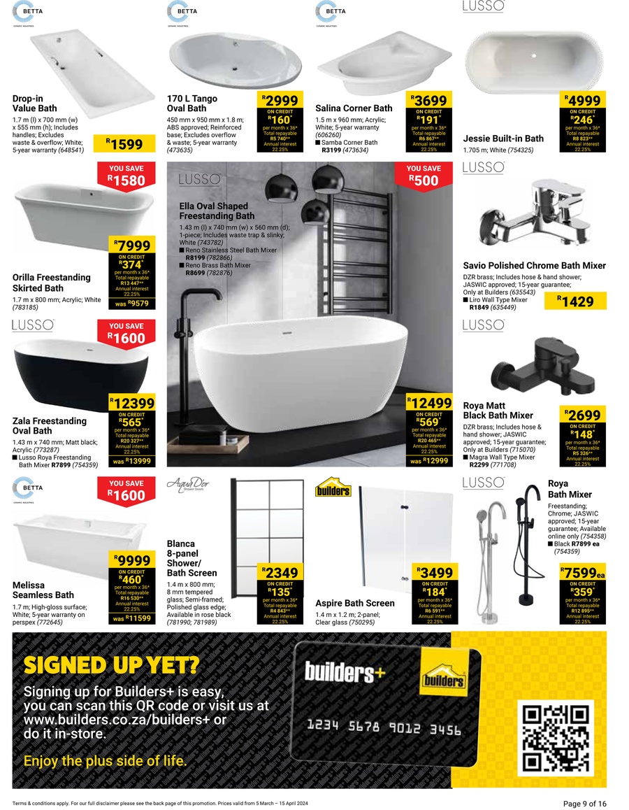 DIY Specials | Catalogue | SA Promotional Leaflets | Builders