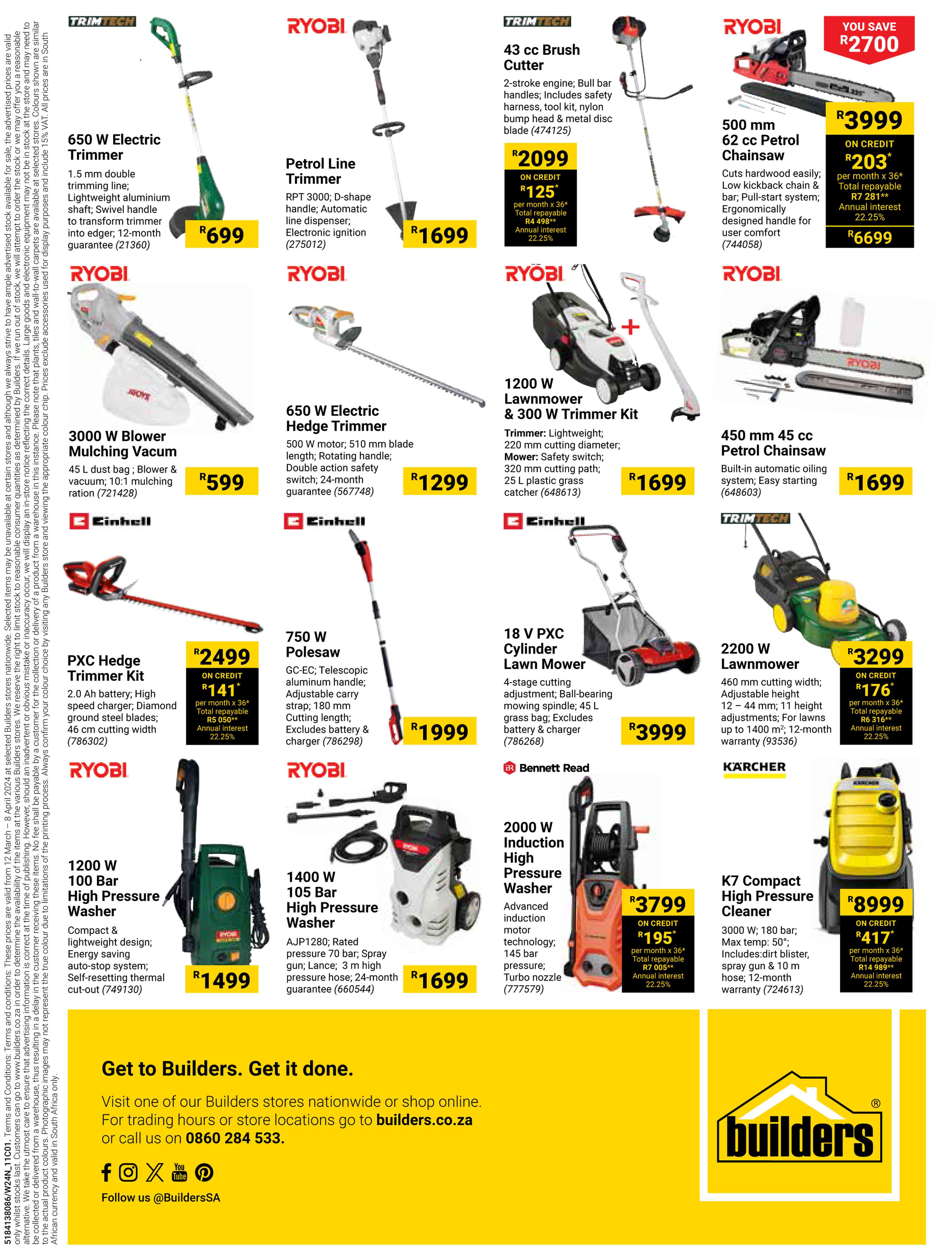 DIY Specials | Catalogue | SA Promotional Leaflets | Builders