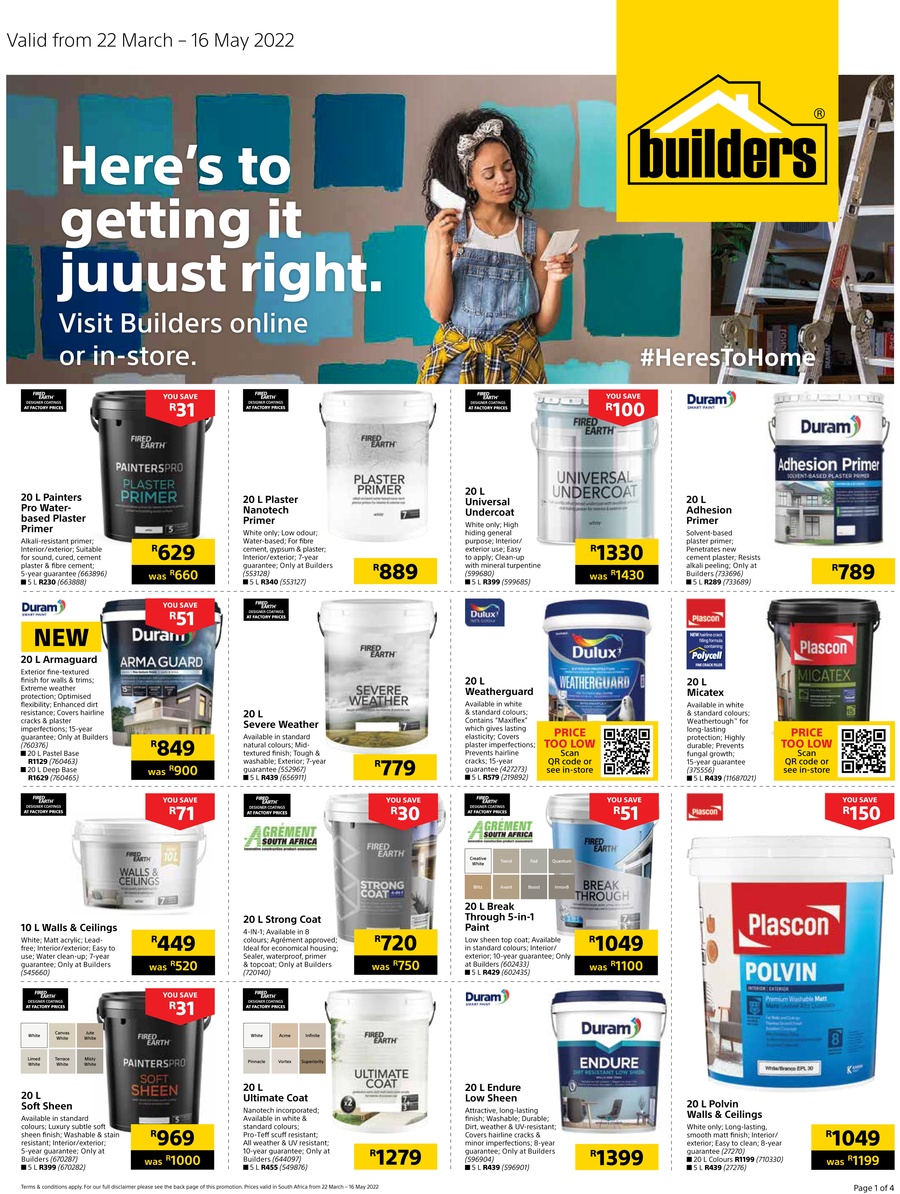Builders : Here's To Getting It Just Right (22 March - 16 May 2022) — m ...