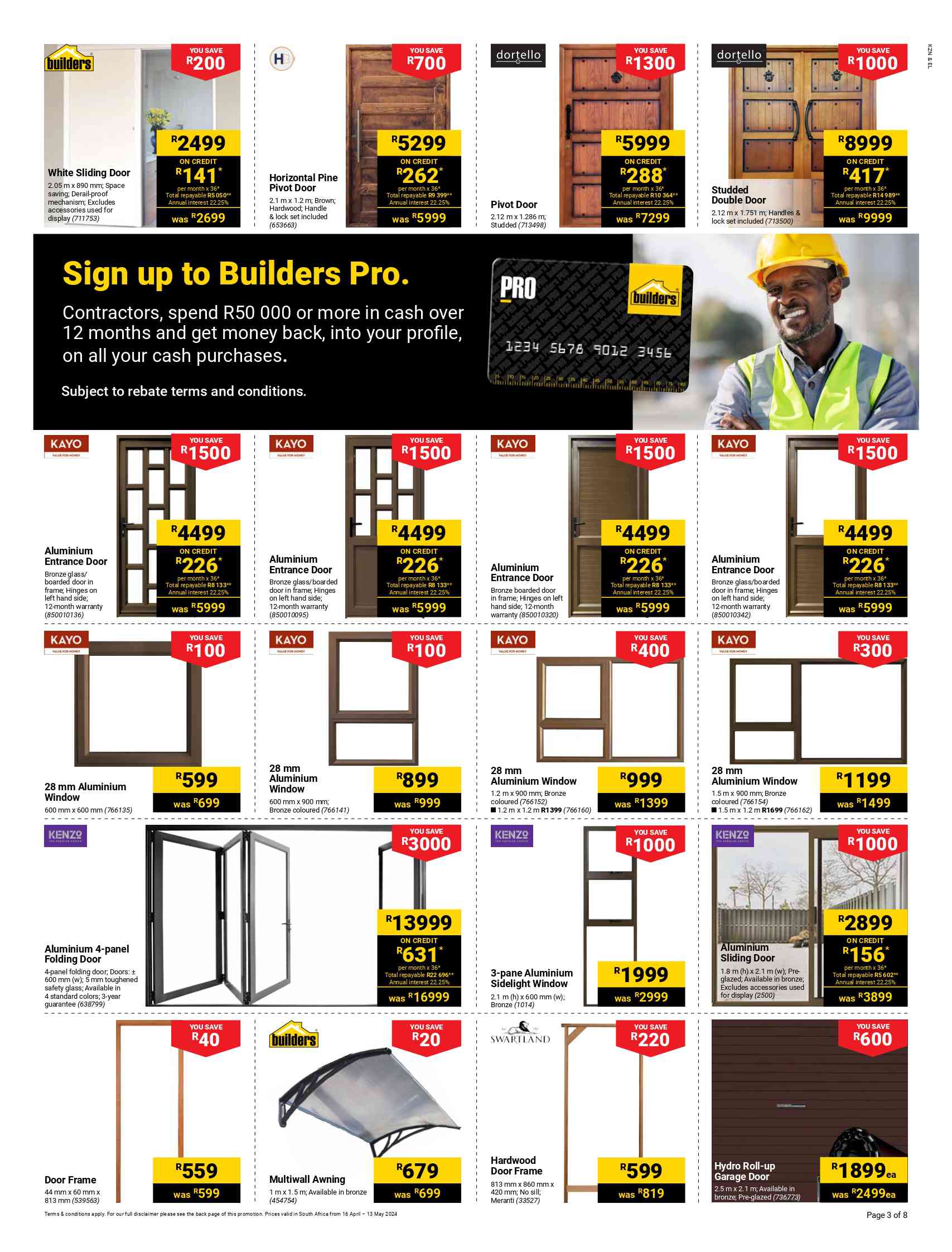 DIY Specials | Catalogue | SA Promotional Leaflets | Builders