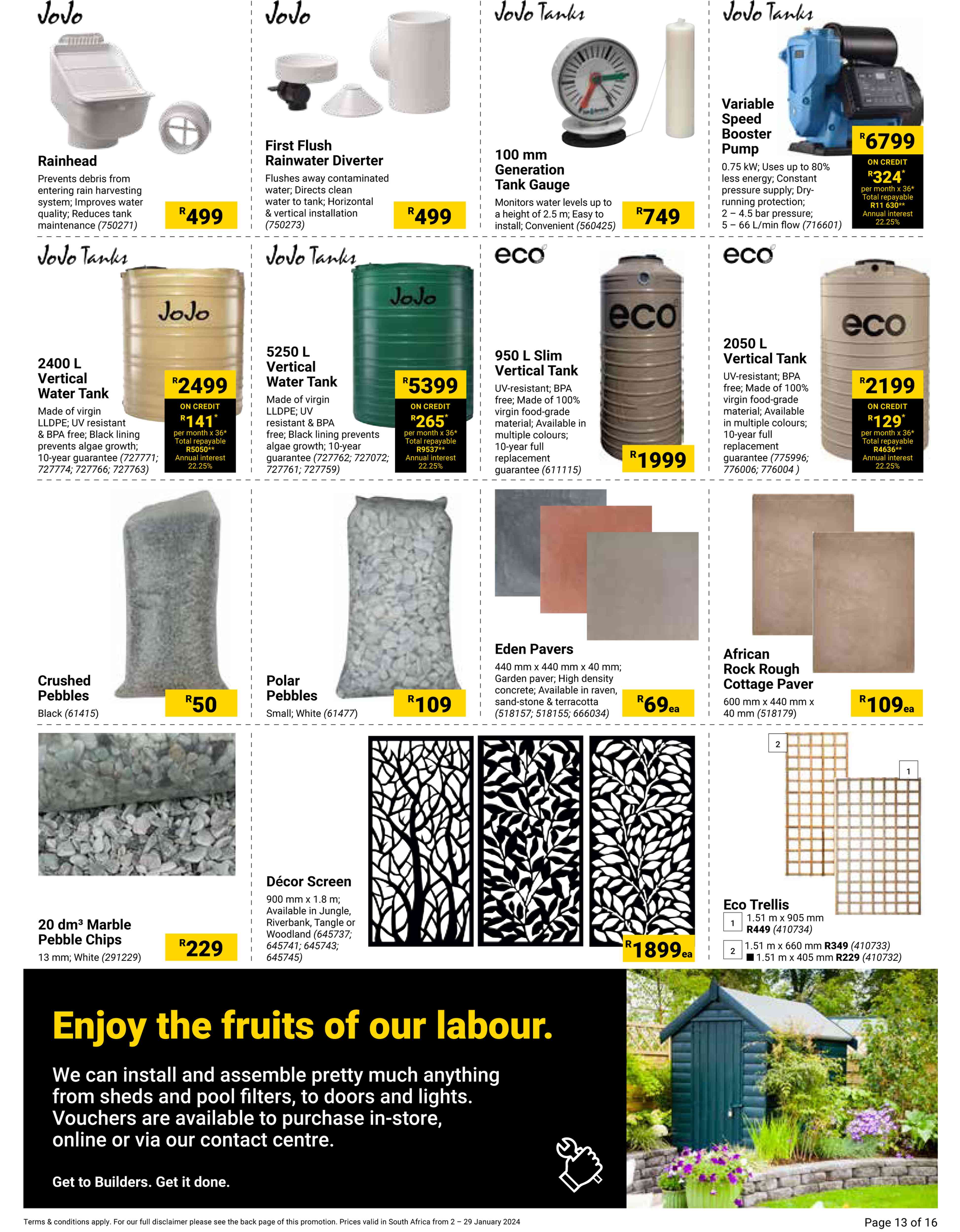 DIY Specials | Catalogue | SA Promotional Leaflets | Builders