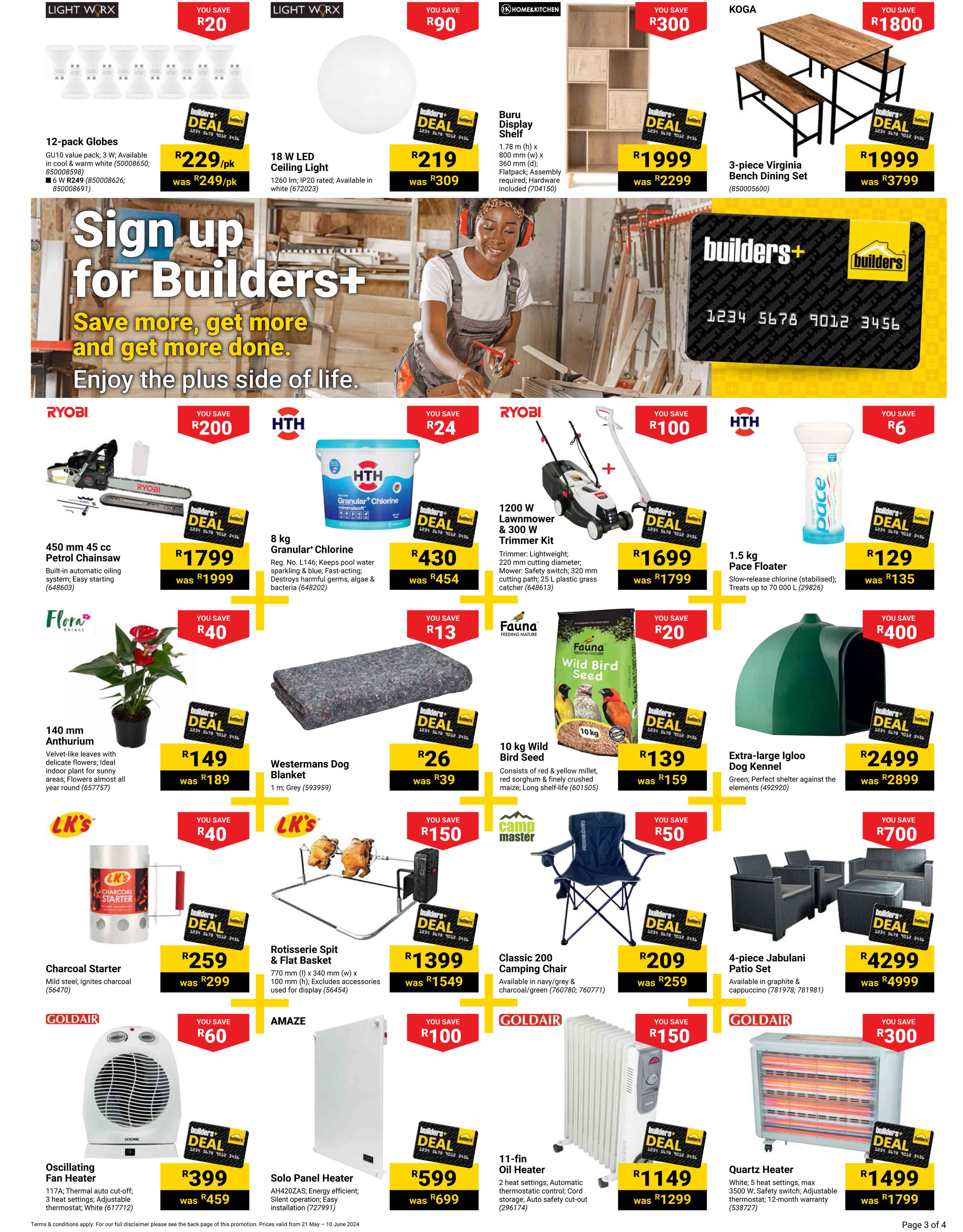 DIY Specials | Catalogue | SA Promotional Leaflets | Builders
