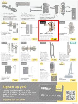 Special Dortello Versa 3 Lever Lock Set — www.guzzle.co.za