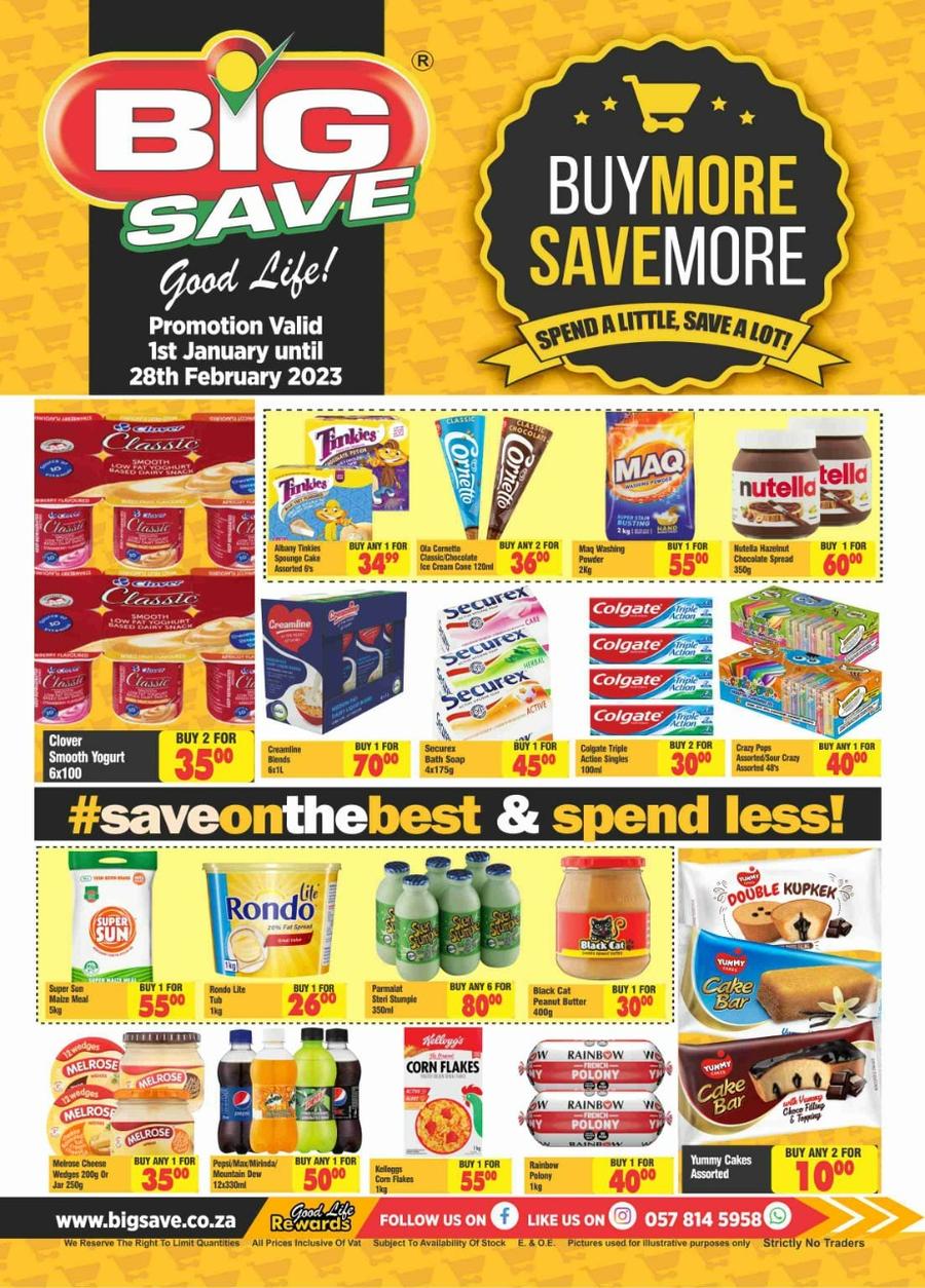 Big Save : Buy More Save More (1 January - 28 February 2023) — m.guzzle ...