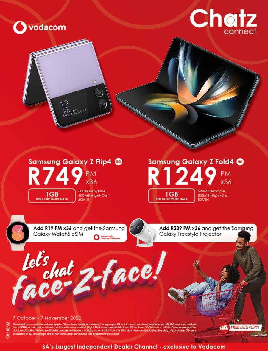 Chatz Connect : Face-Z-Face (07 October -07 November 2022) — m.guzzle.co.za