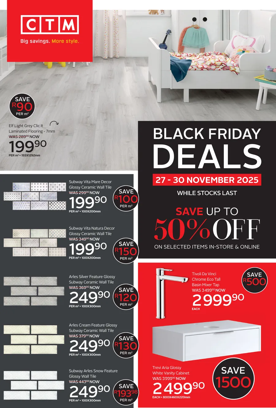 Mr Price Home : Don't Wait For Black Friday (Request Valid Date From ...
