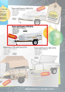 Special Campmaster Town & Country 210 6 Ft Trailer — www.guzzle.co.za