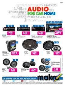 Makro : Car Audio (05 Apr - 26 Apr 2015) — www.guzzle.co.za