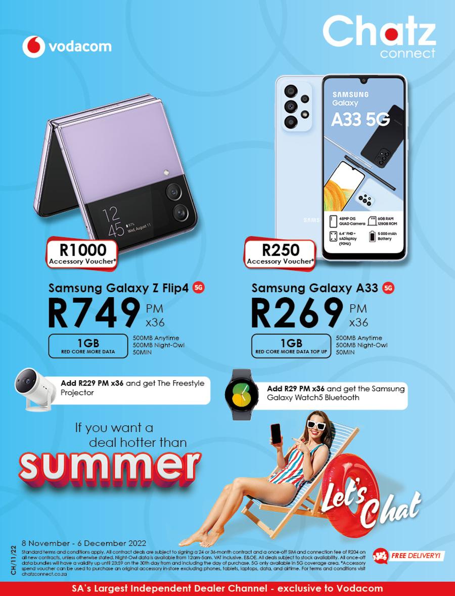 Chatz Connect : Summer (8 November - 6 December 2022) — m.guzzle.co.za