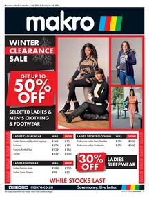 Makro : Winter Clearance Sale Clothing (03 July - 16 July 2023 While ...