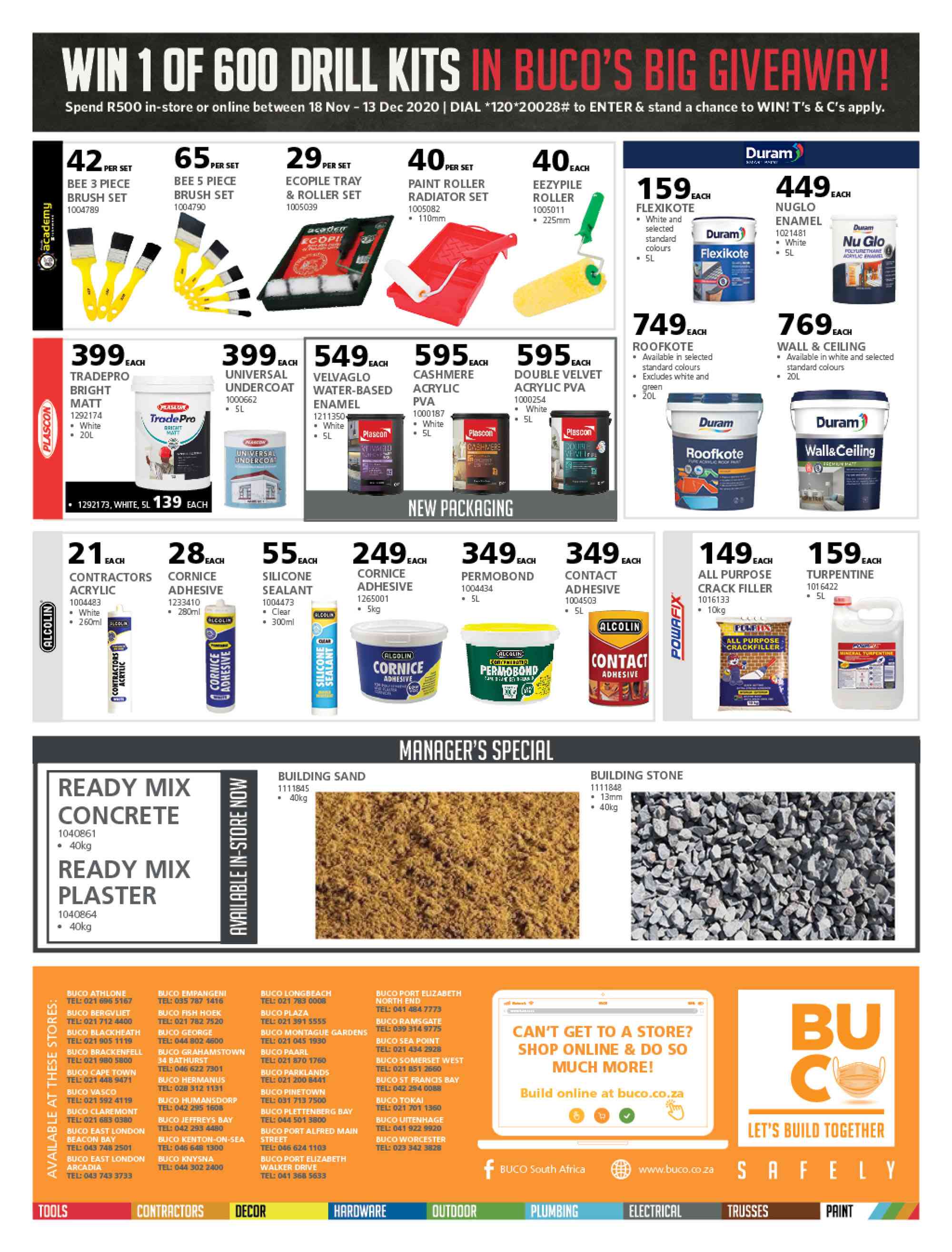 Special Alcolin 5L Permobond-Each — www.guzzle.co.za