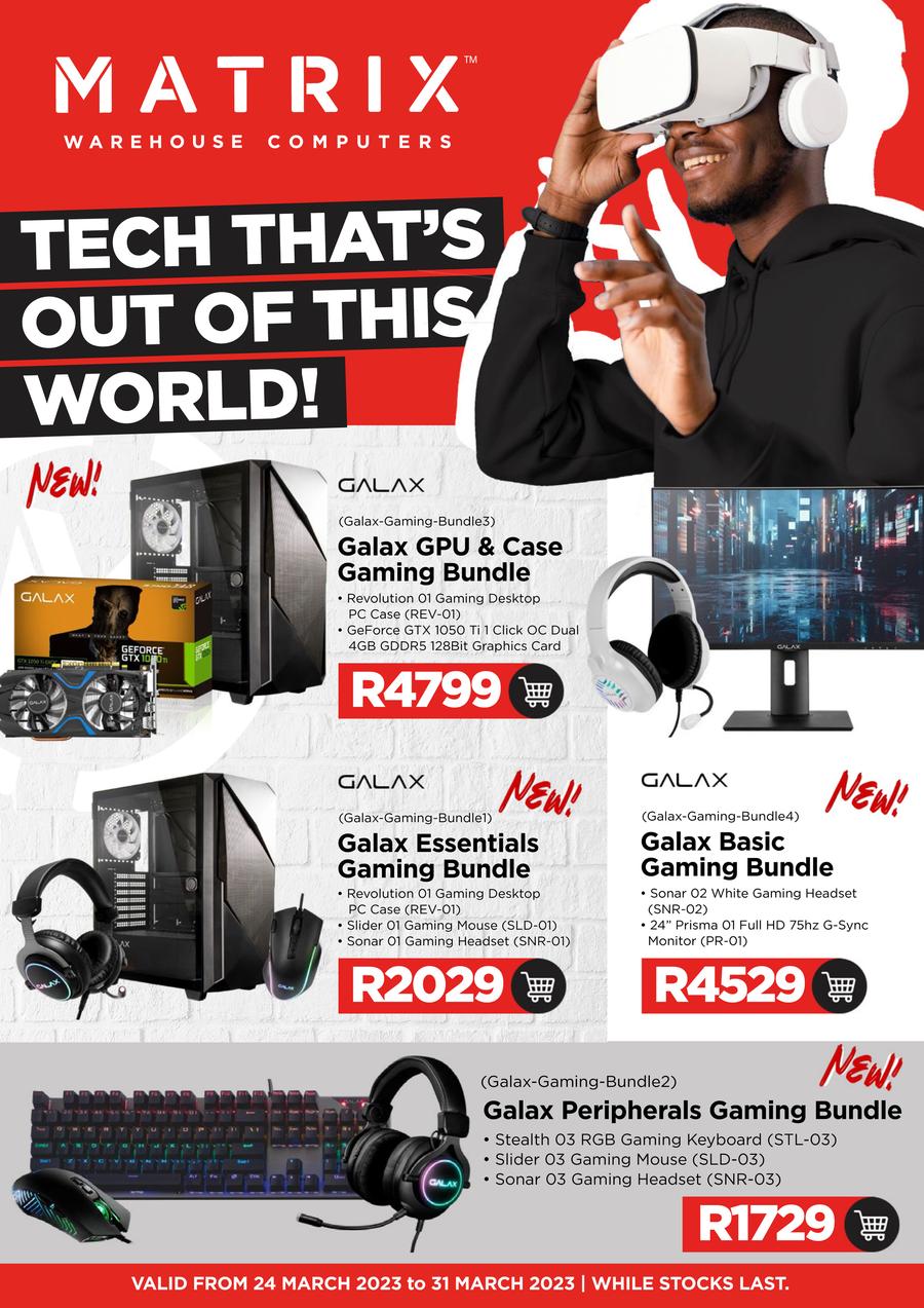Matrix Warehouse Computers : Tech That's Out Of This World (24 March ...