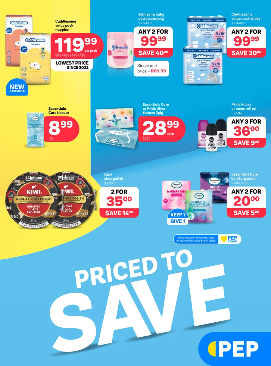 PEP Namibia : Priced To Save (26 December - 12 January 2026) — m.guzzle ...