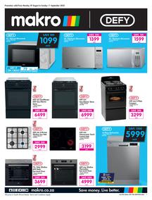 Makro : Defy Catalogue (29 August - 11 September 2022) — www.guzzle.co.za