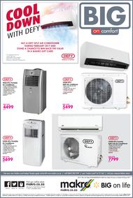 Makro : Defy Air Conditioner (29 Jan - 28 Feb 2017) — www.guzzle.co.za