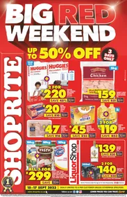 Shoprite Eastern Cape : Big Red Weekend! (15 September - 17 September ...