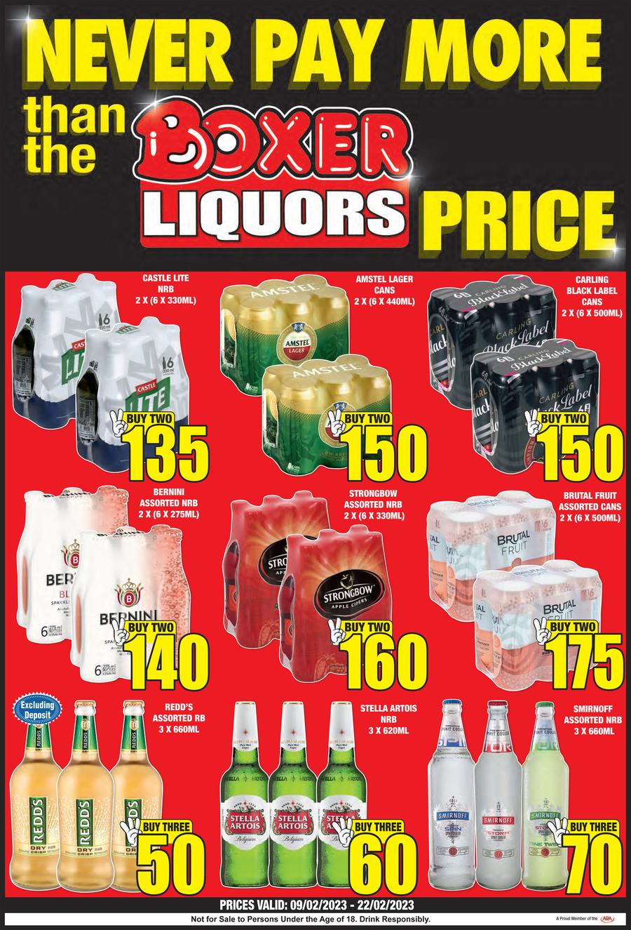 Boxer Liquor Eastern Cape : Never Pay More Than The Boxer Price (9 ...