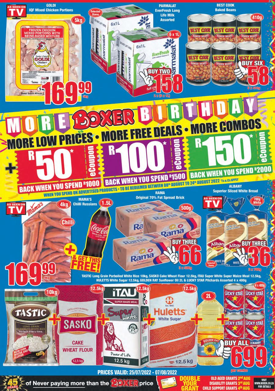 Boxer Super Stores Eastern Cape : More Boxer Birthday! (25 July - 7 ...