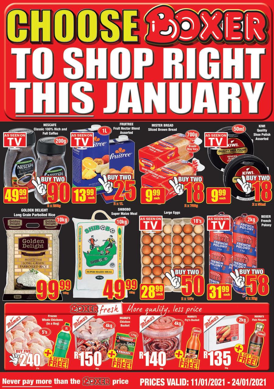 Boxer Super Store Eastern Cape (11 January - 24 January 2021) — m ...