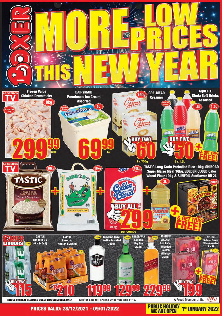 Boxer Eastern Cape : More Low Prices This New Year (28 December 2021 ...