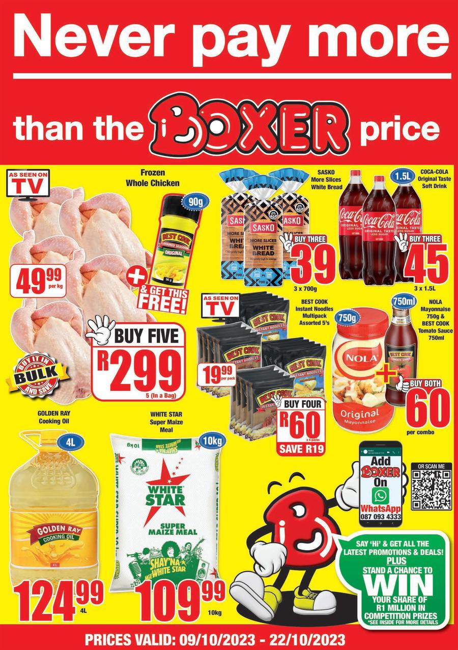 Boxer Super Stores Eastern Cape : Never Pay More Than The Boxer Price ...